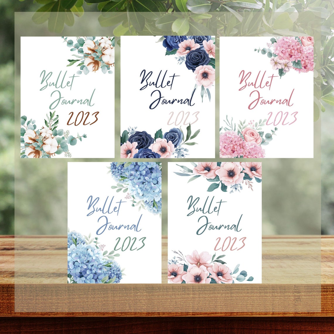 Printable Bullet Journal Bundle 2023 Bullet Journal Template - Etsy