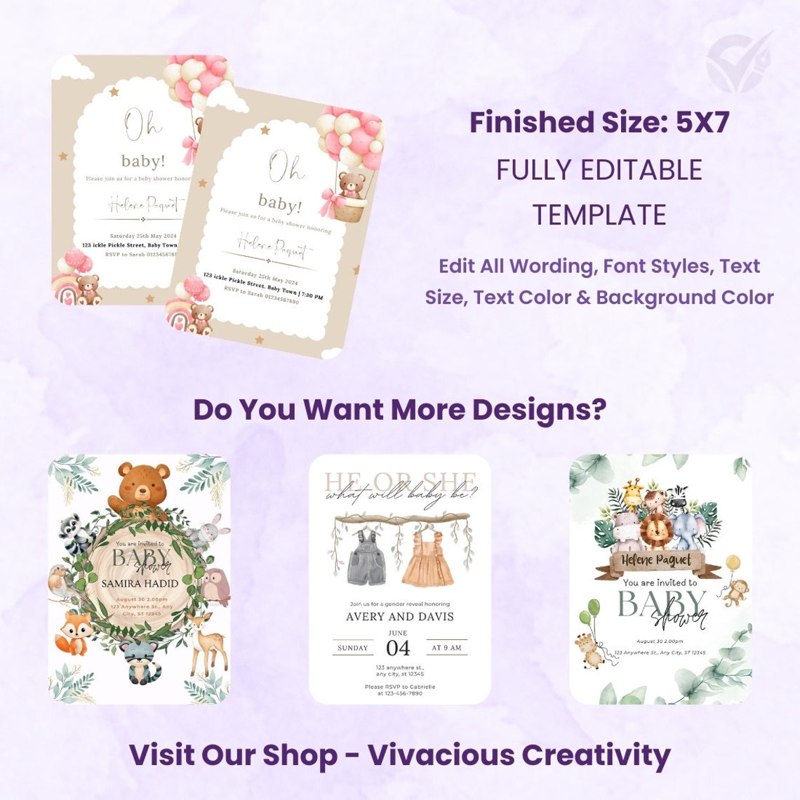 Create Stunning Baby Shower Online Invitations Share Your Joy With Ease ...