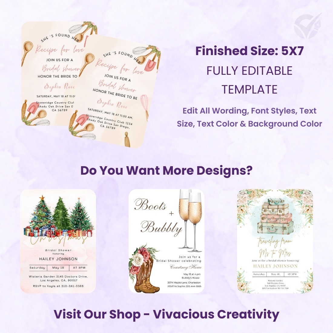 Kitchen Themed Bridal Shower Invitations Cooking up Love - Etsy