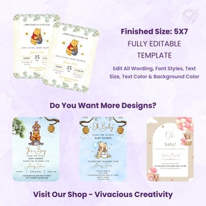 Buy Sweet Tokens of Joy Winnie the Pooh Baby Shower Favors Cake ...