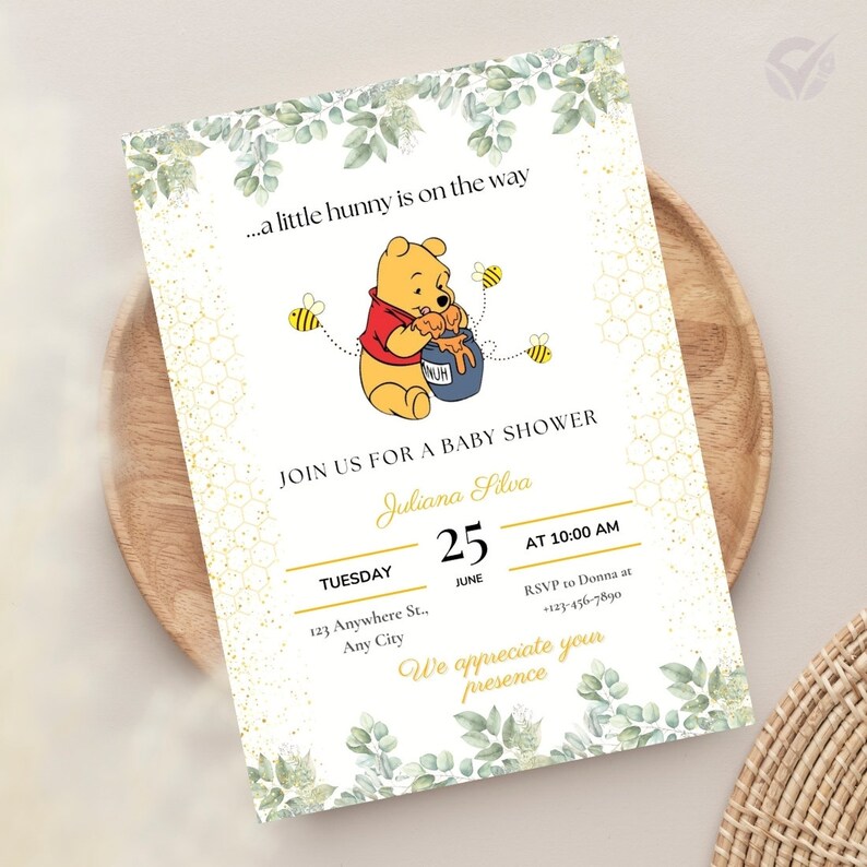 Buy Sweet Tokens of Joy Winnie the Pooh Baby Shower Favors Cake ...