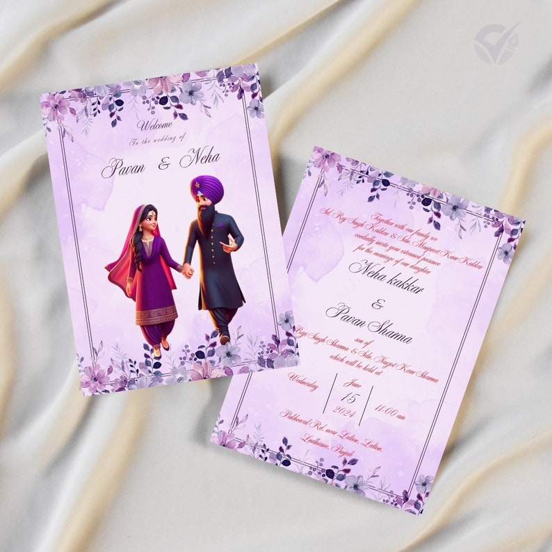 Sikh Marriage Invitation Wordings Indian Invitation Wording Sikh ...
