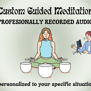 Personalized Guided Meditation Audio Professionally Recorded - Etsy