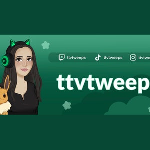 Custom Twitch Banner for Stream Made to Order Stream Header for ...