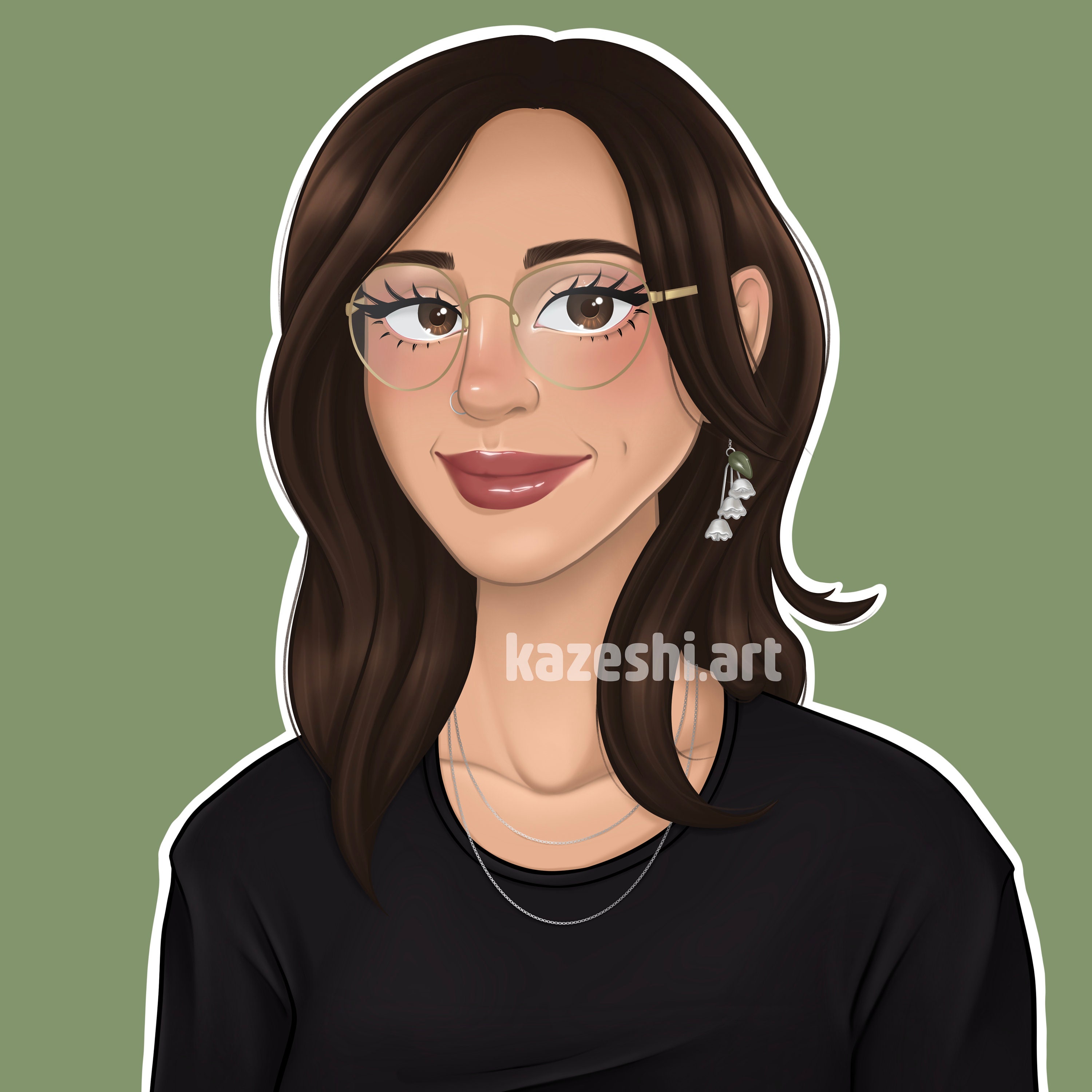 Custom Anime Avatar for Gaming / Twitch / Discord / Youtube. Cartoon ...
