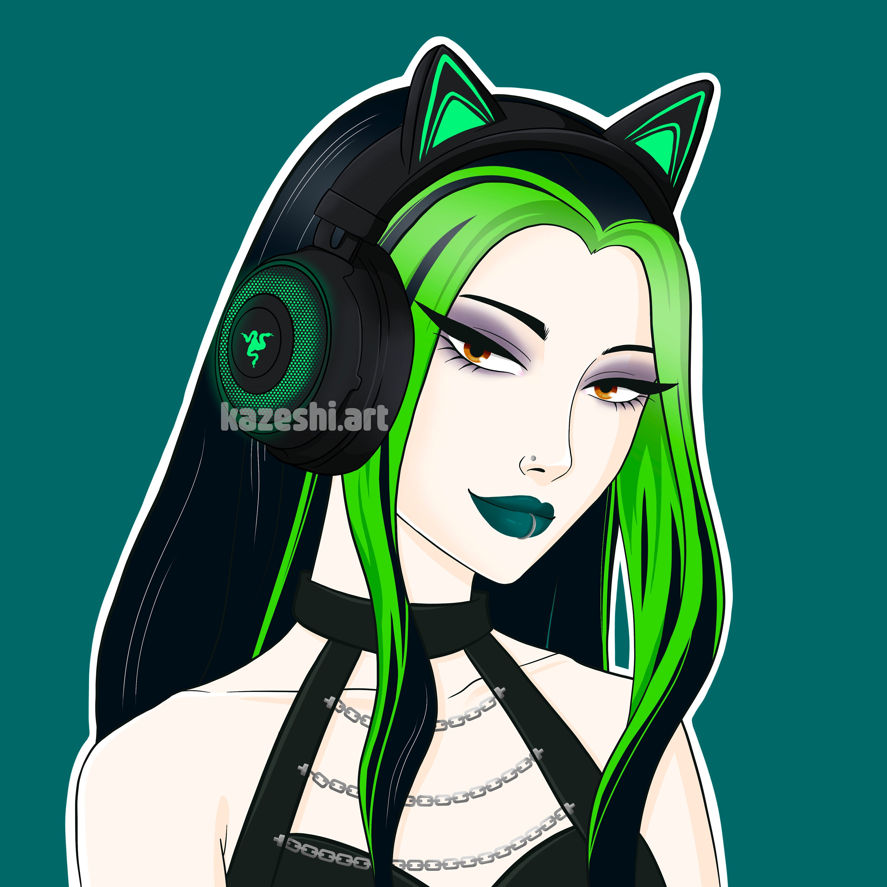 Custom Anime Avatar for Gaming / Twitch / Discord / Youtube. - Etsy Canada