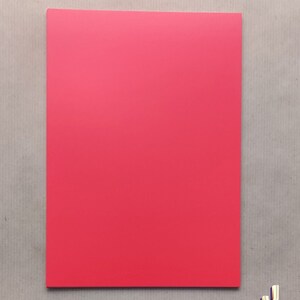 Smooth Silk Coloured Craft Gloss Card 350gsm A5 Double Sided Arts ...