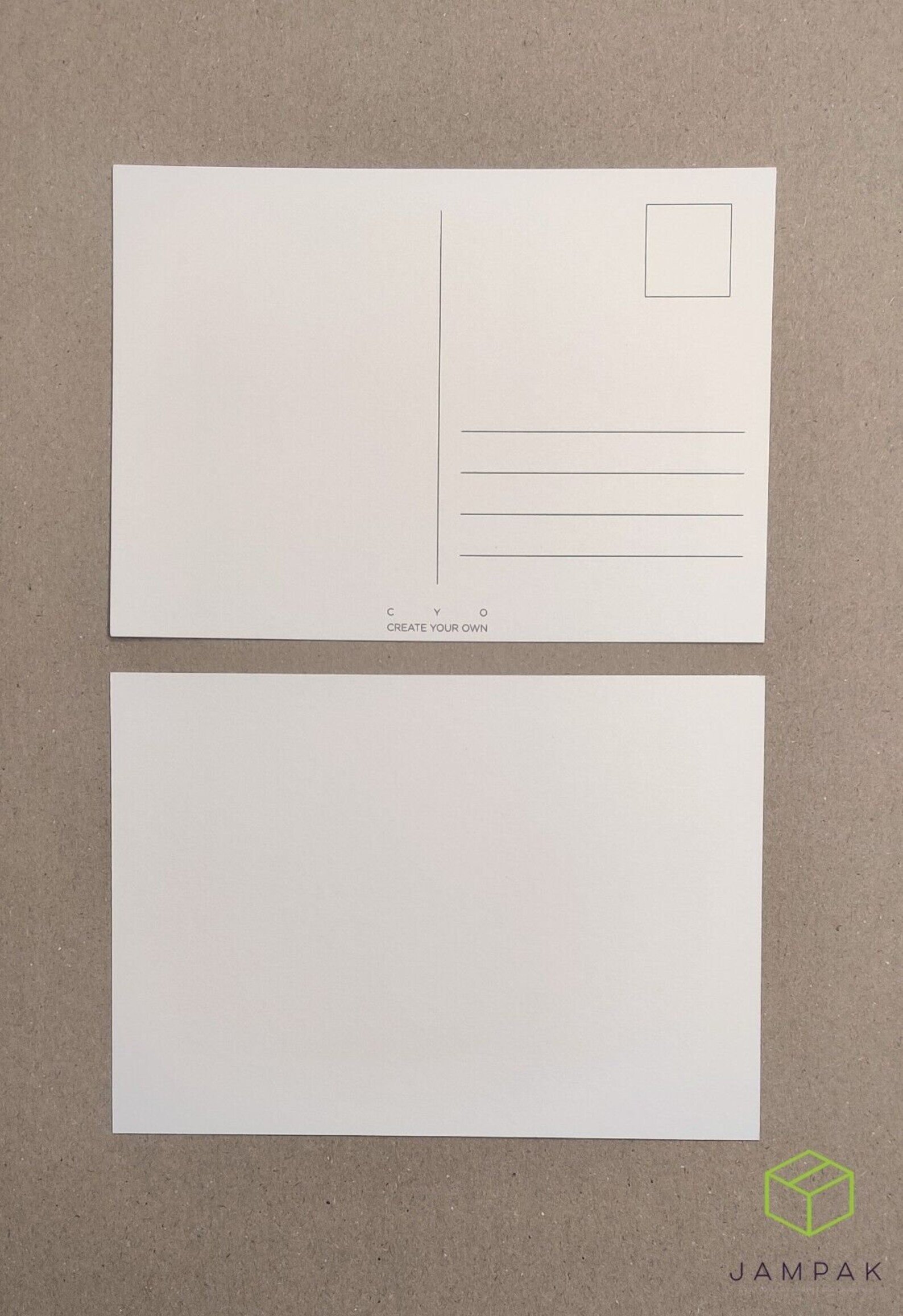 Plain White Blank Postcards. Create Your Own Holiday Postcard A6 350gsm ...
