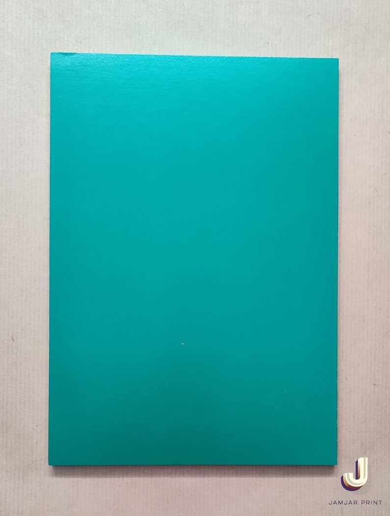 Smooth Silk Coloured Craft Gloss Card 350gsm A5 Double Sided - Etsy