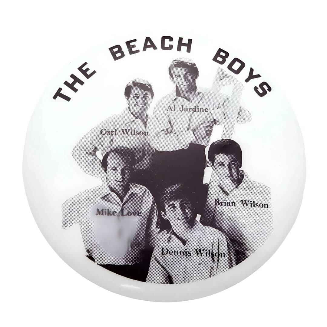 Rare Vintage 1960s the Beach Boys Pin Back Button - Etsy