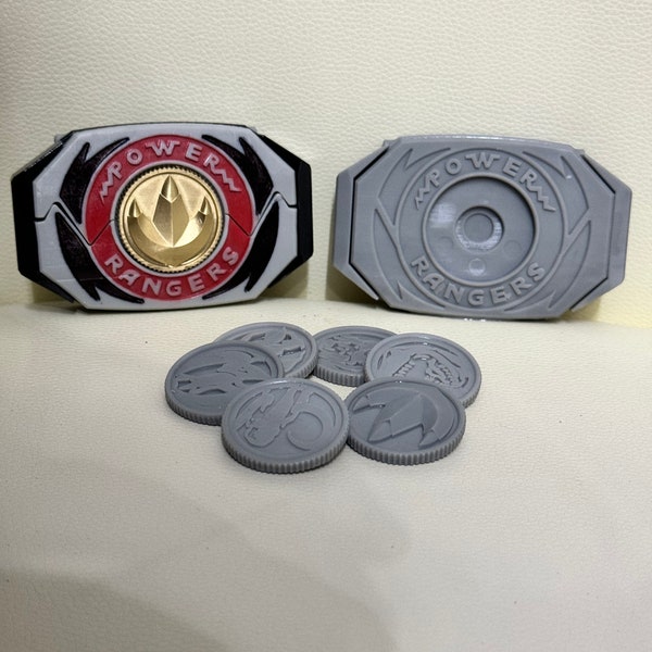 Power Rangers Costume Belt - Etsy