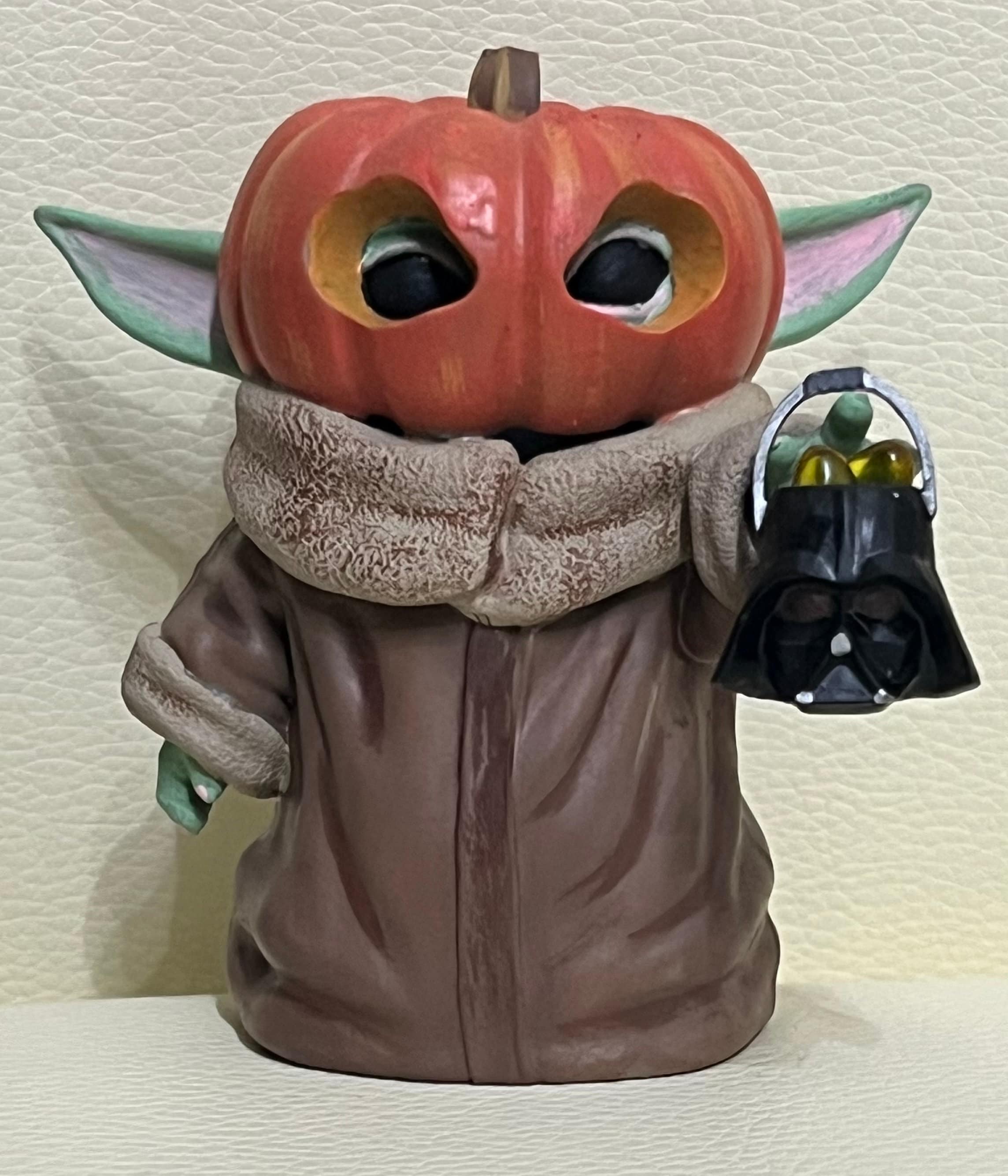 Halloween Grogu Baby Yoda Pumpkin Costume Trick or Treater. - Etsy