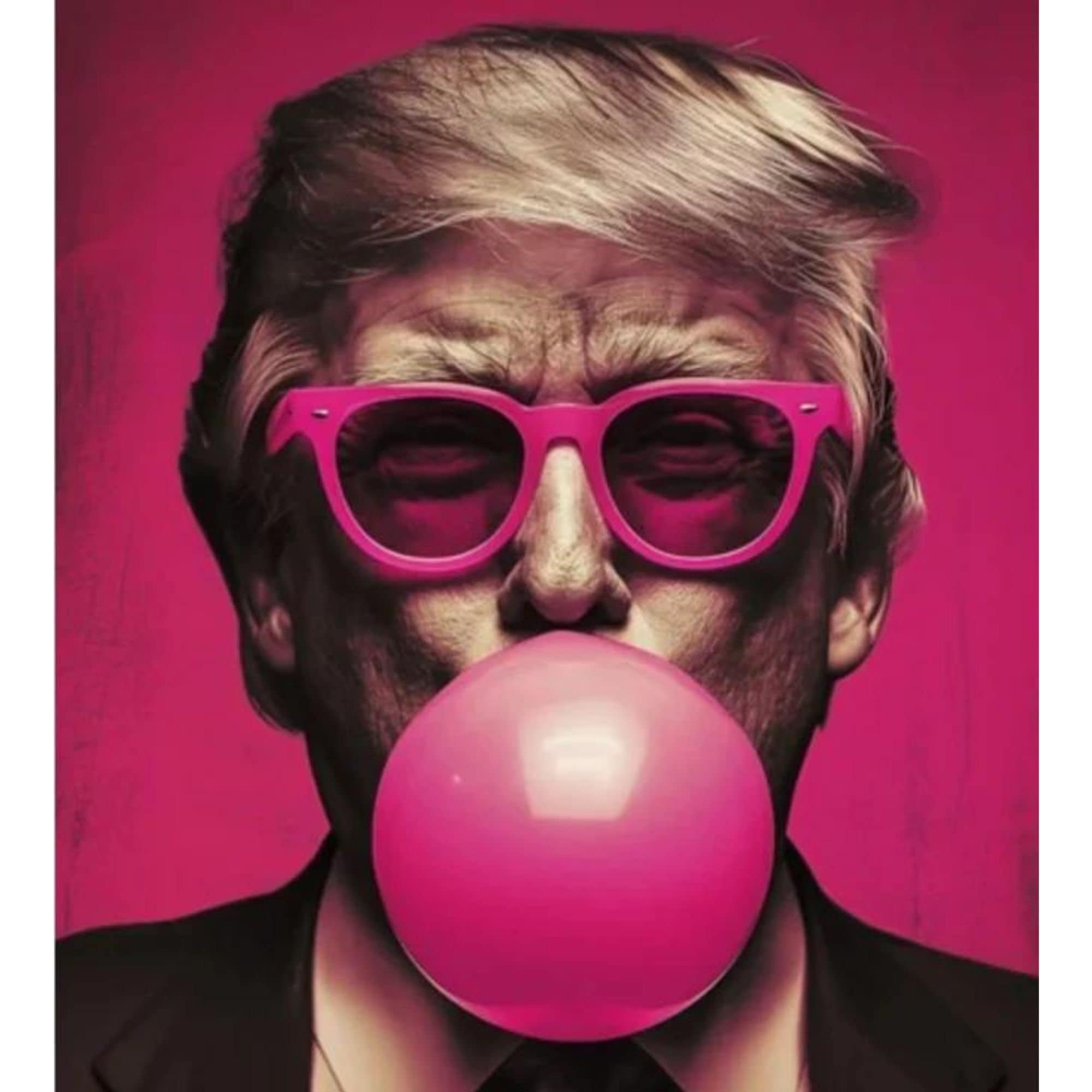 President Donald Trump PNG & JPEG Digital Download Pink Sun Glasses ...