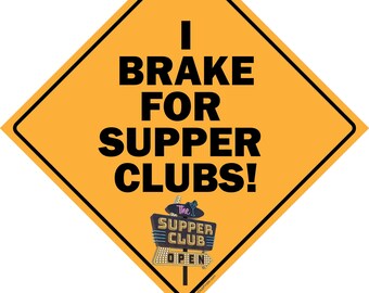 Wisconsin Supper Club Window Decal - Etsy
