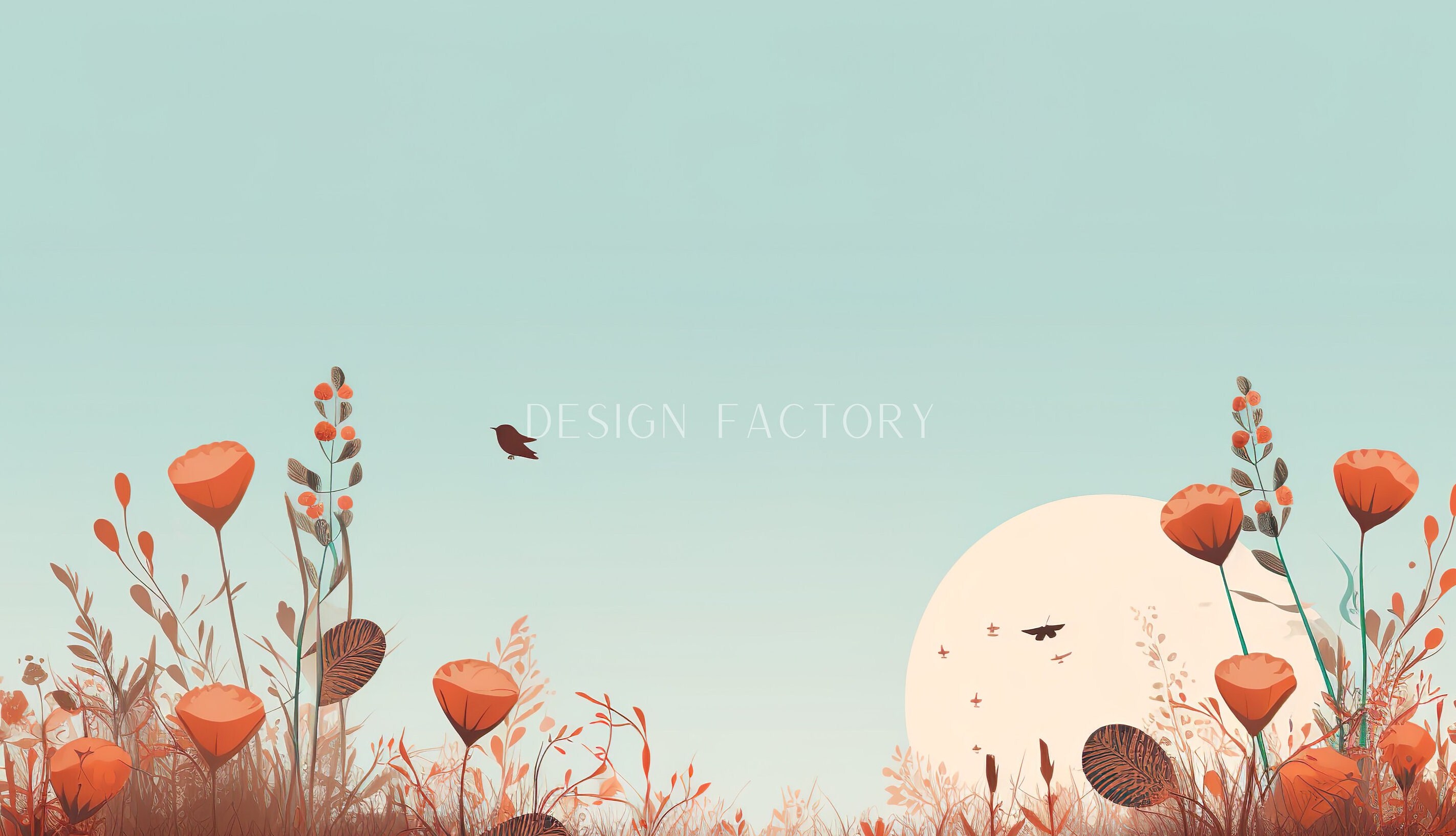 Set of 4 Boho Desktop Wallpaper / Abstract Minimalist Computer / PC ...