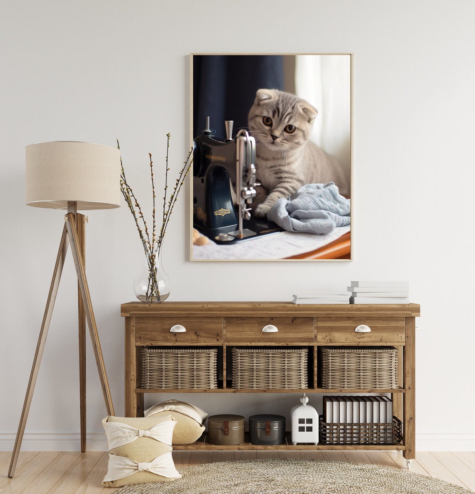 Beautiful Printable Kitten Poster / Downloadable Wall Art / Baby Cat ...