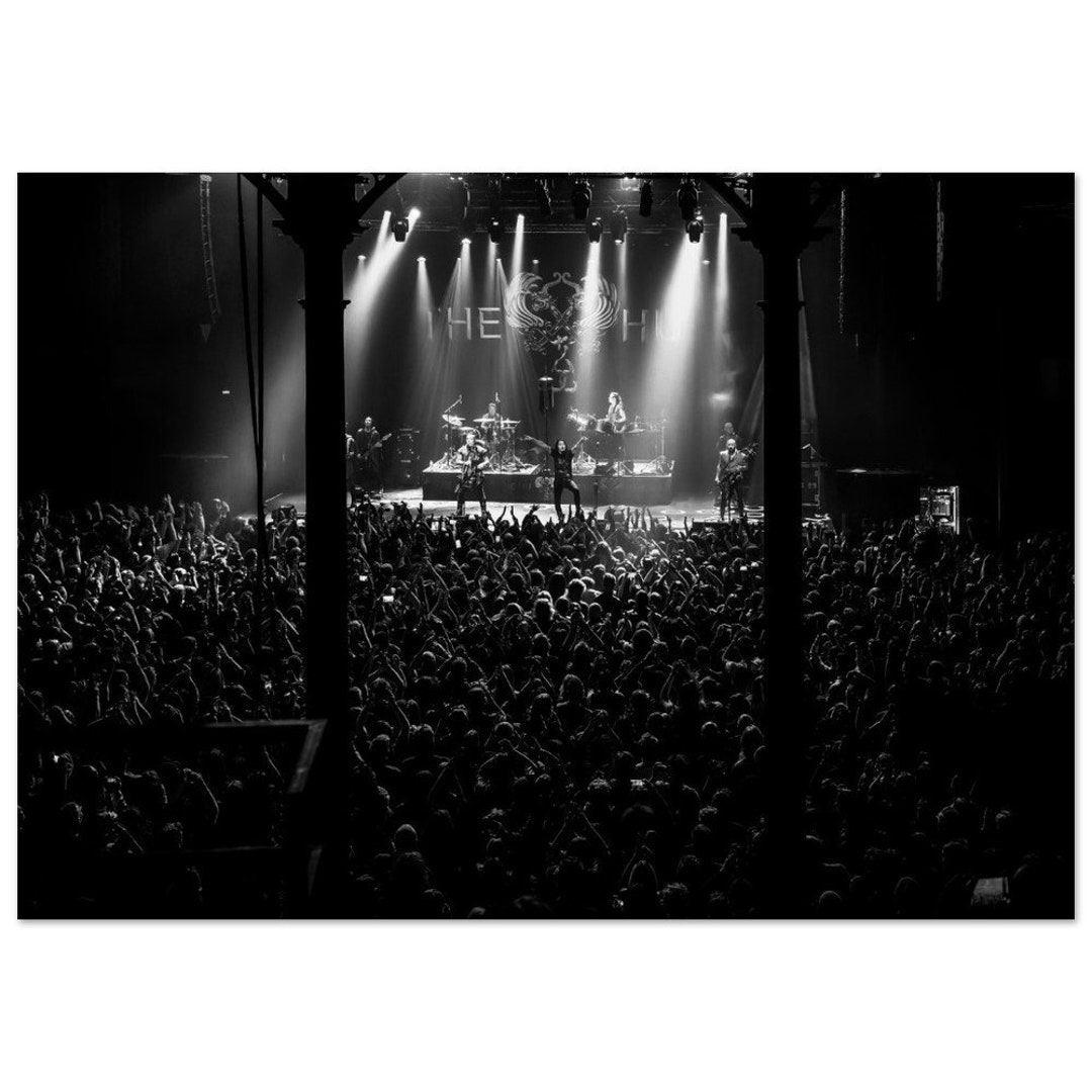 The Hu in Action - Live Concert Poster at the Roundhouse, London - Etsy