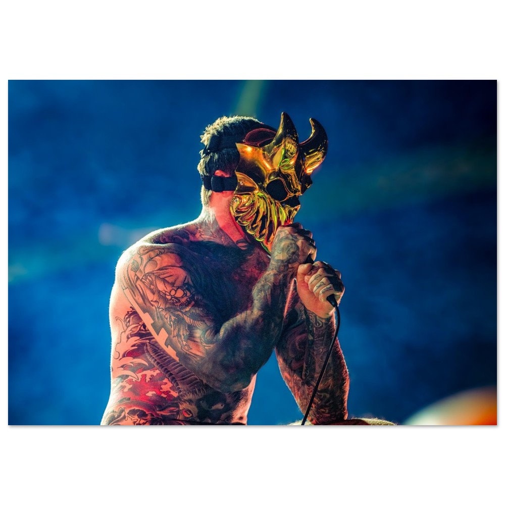 Alex the Terrible's Menacing Stage Presence Poster - London Concert ...