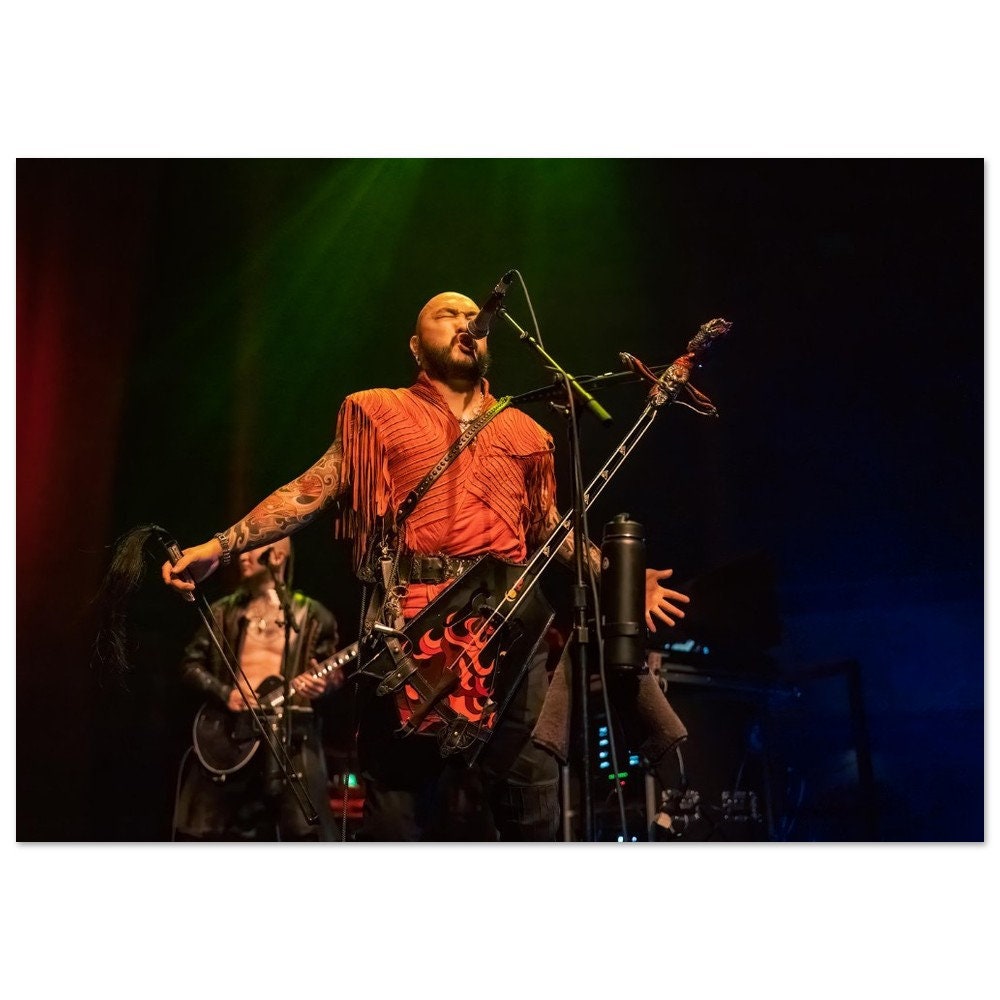 The Hu Traditional Fusion Poster - London Concert Print With Folk ...