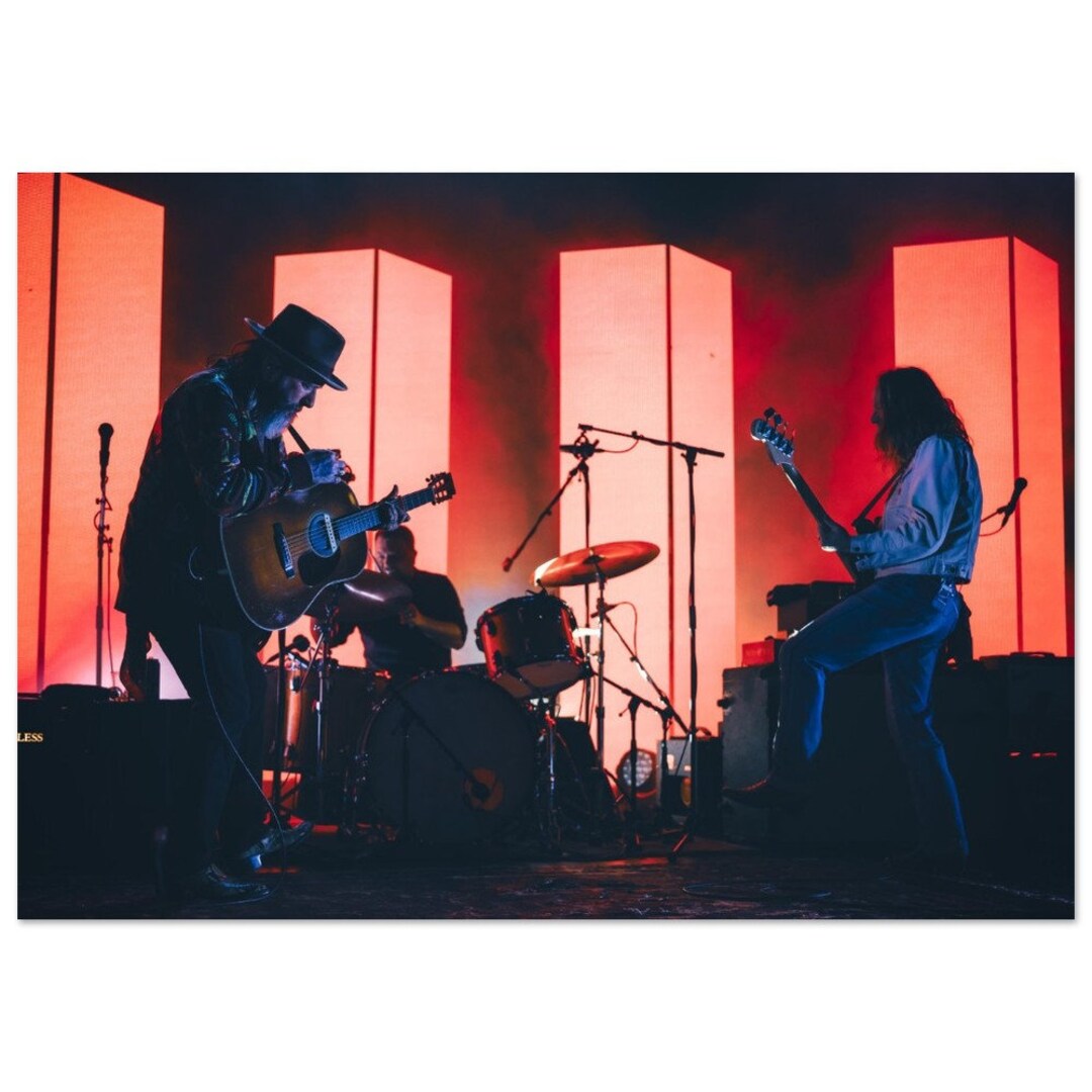 City and Colour Band Silhouette Poster - London 2023 Concert Print - Etsy
