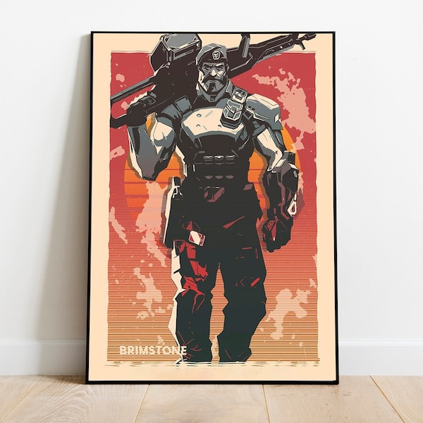 Valorant Comic Poster - Etsy