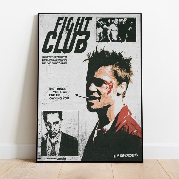 Fight Club Poster - Etsy