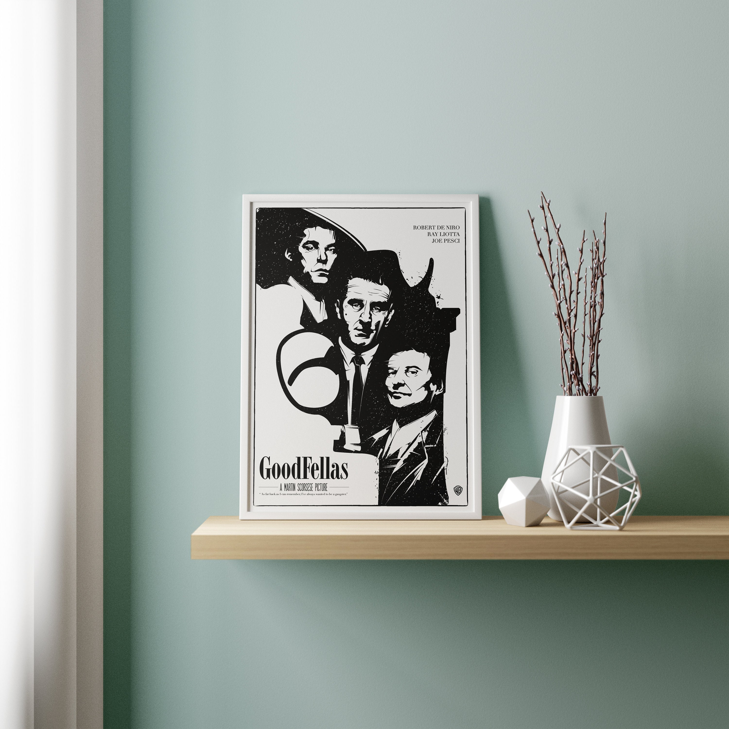 Goodfellas / Goodfellas Poster / Minimalist Movie Poster (Und)