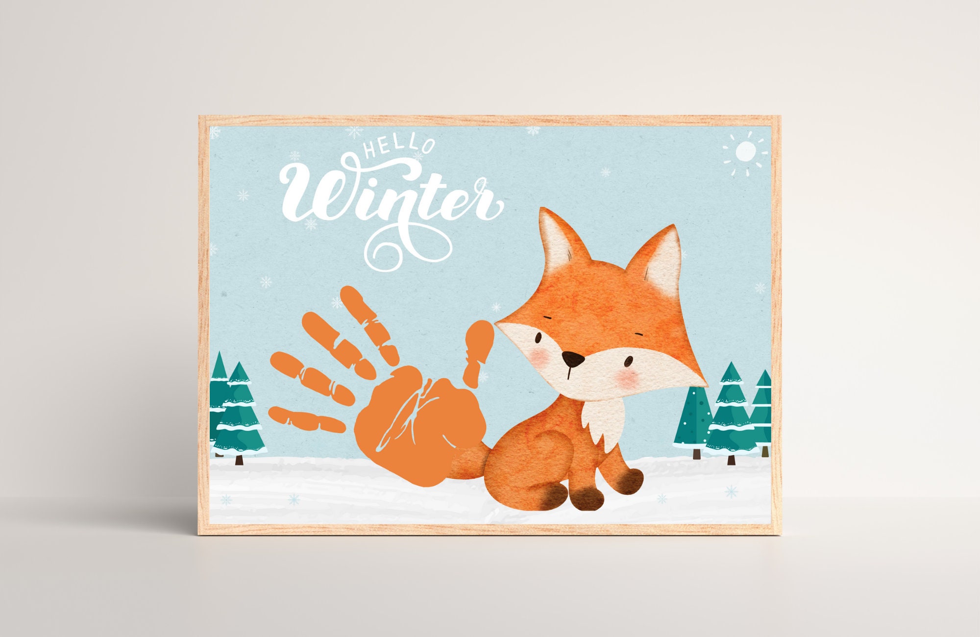 Winter Handprint Craft Bundle | Winter Preschool Craft | Winter Craft ...