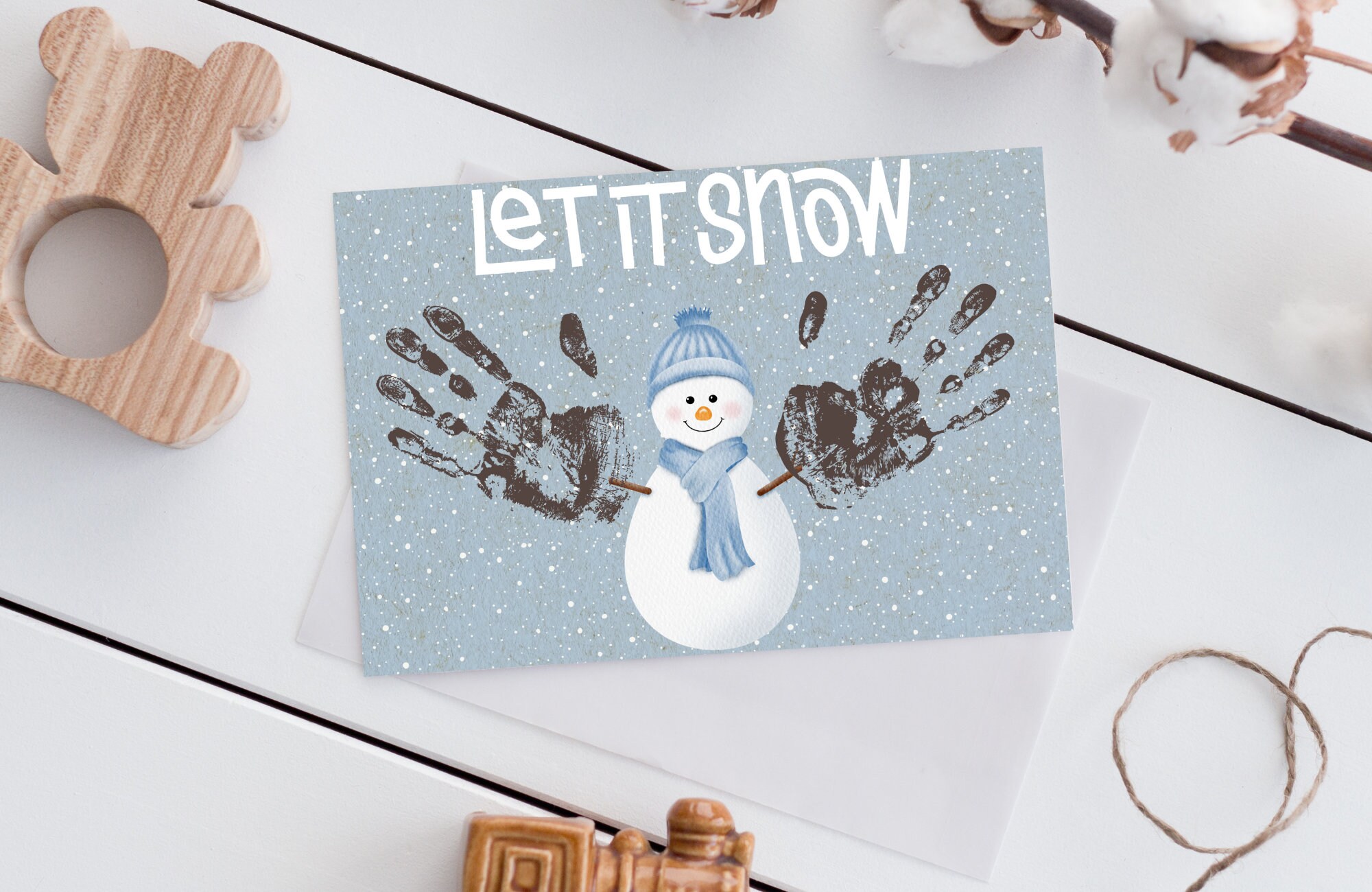 Snowman Handprint Art, I Love You Snow Much, Winter Handprint Craft ...