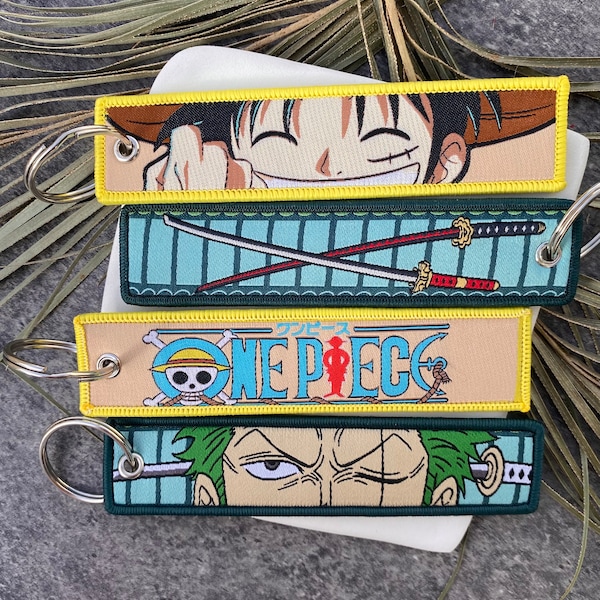 One Piece Luffy Key Chain - Etsy