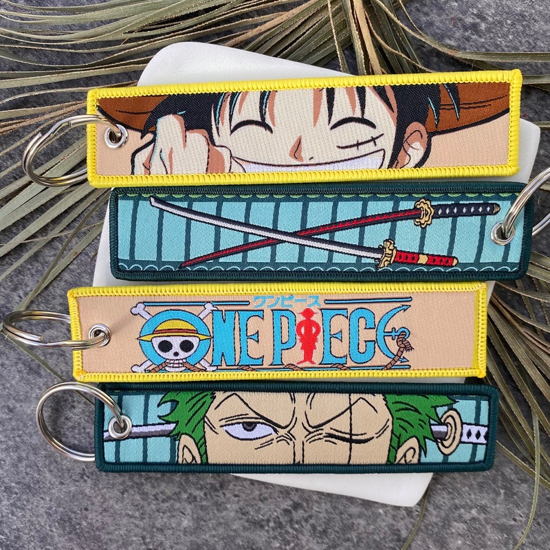 One Piece Key Chains - Etsy