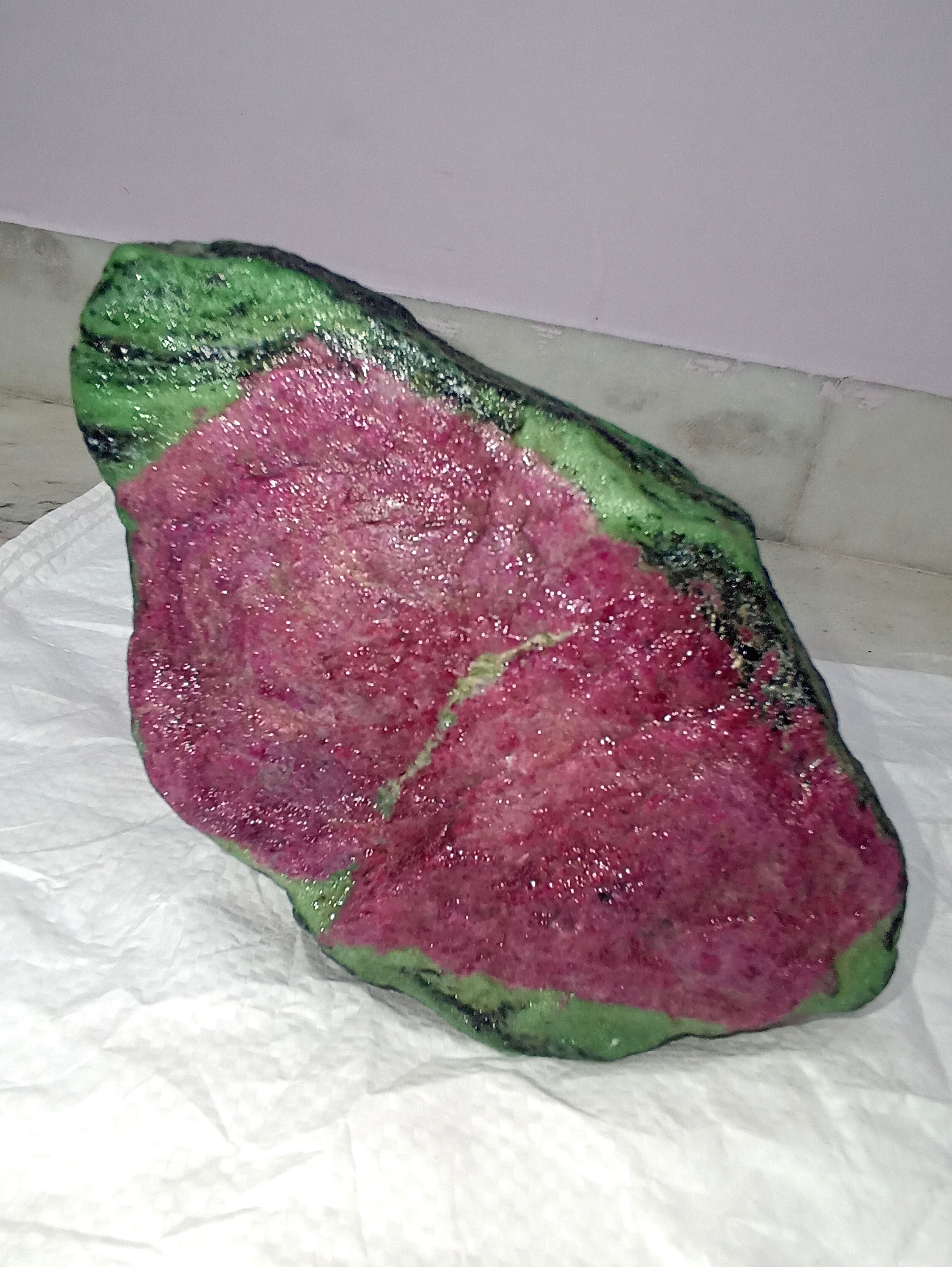 Buy 12400 Carat Natural Ruby Zoisite Big Size Rough 100% Natural ...