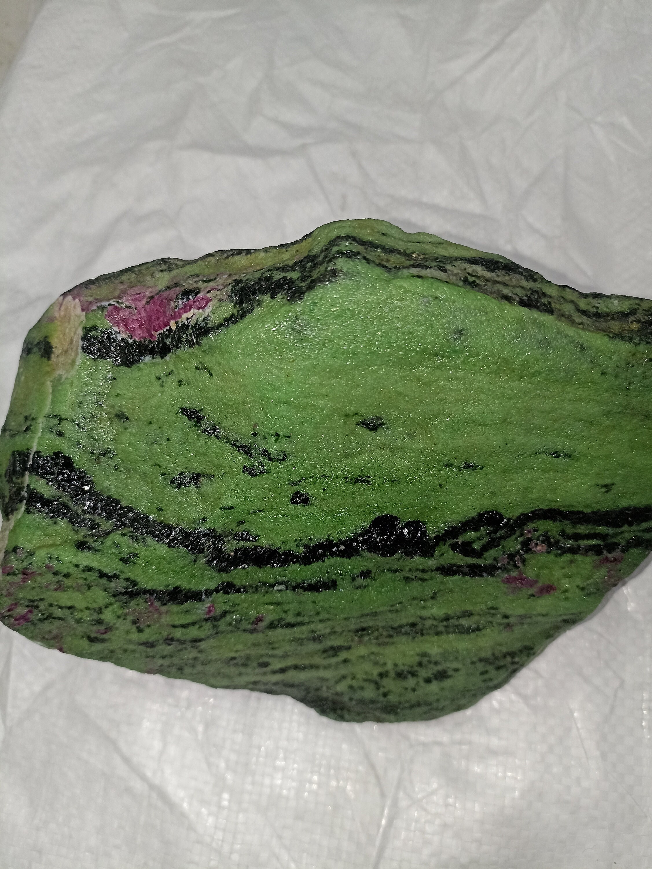 Buy 12400 Carat Natural Ruby Zoisite Big Size Rough 100% Natural ...
