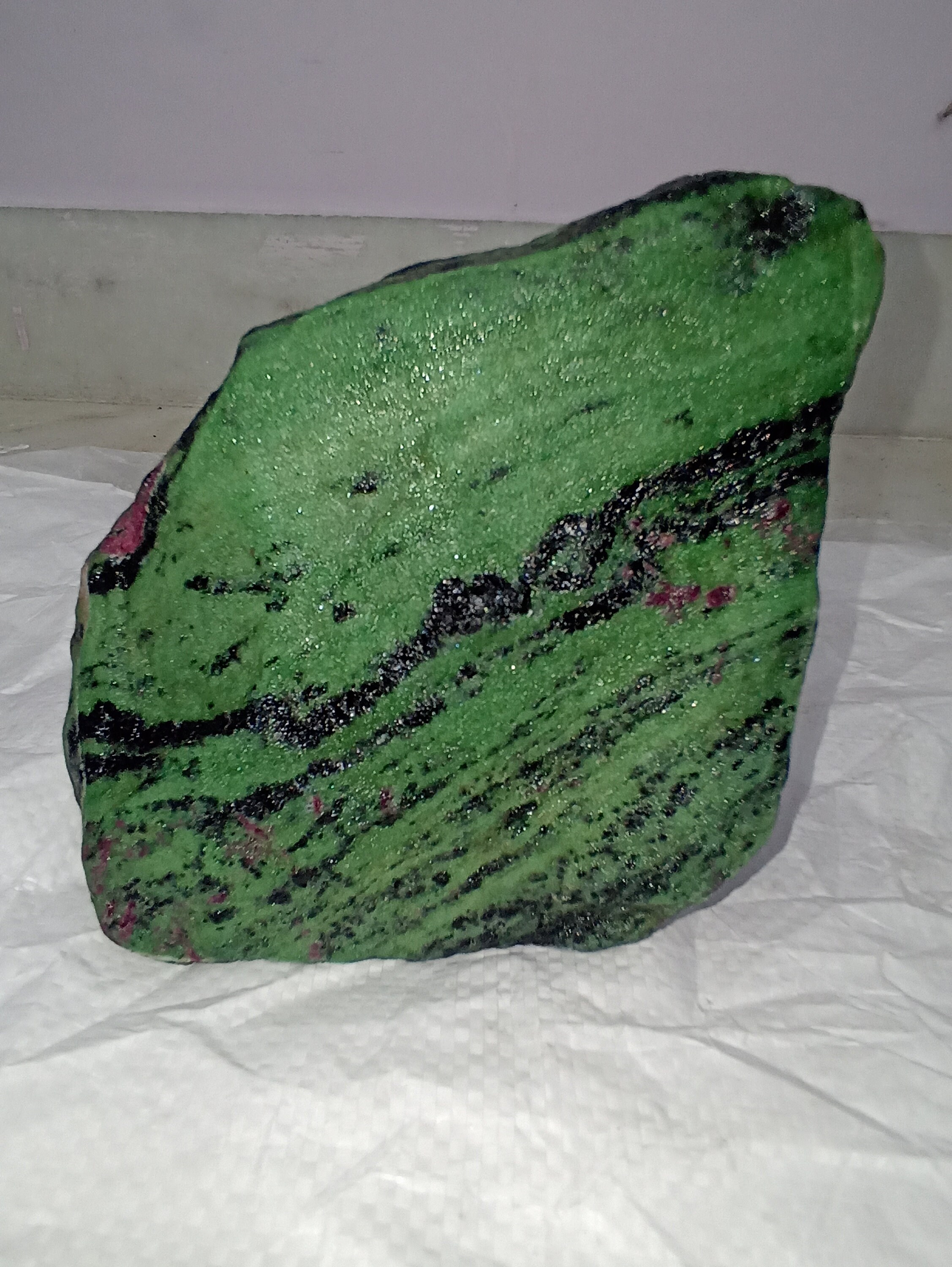Buy 12400 Carat Natural Ruby Zoisite Big Size Rough 100% Natural African Specimen Ruby Zoisite ...