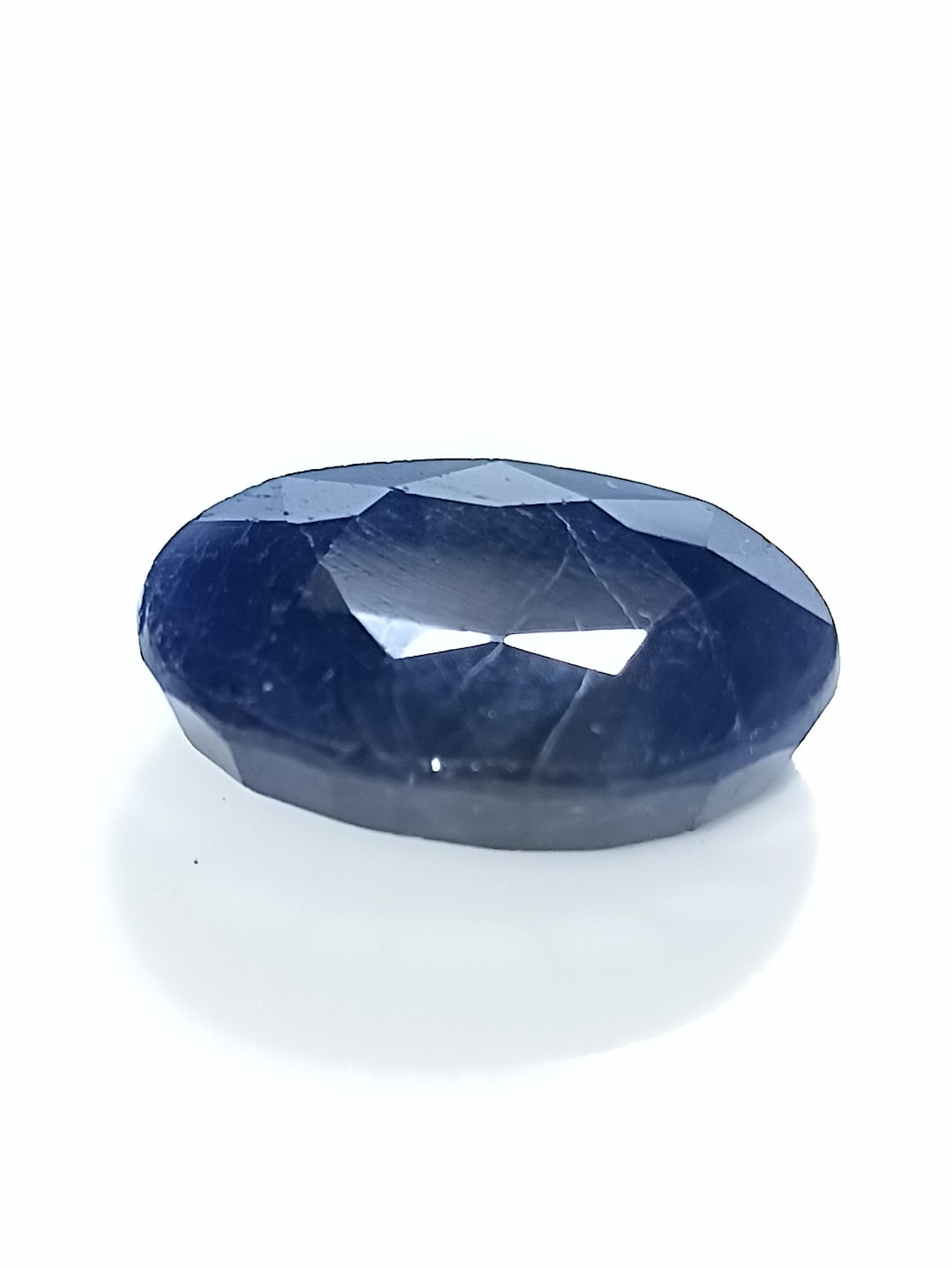 Buy 100% Natural African Blue Sapphire Gemstone Faceted Blue Sapphire ...