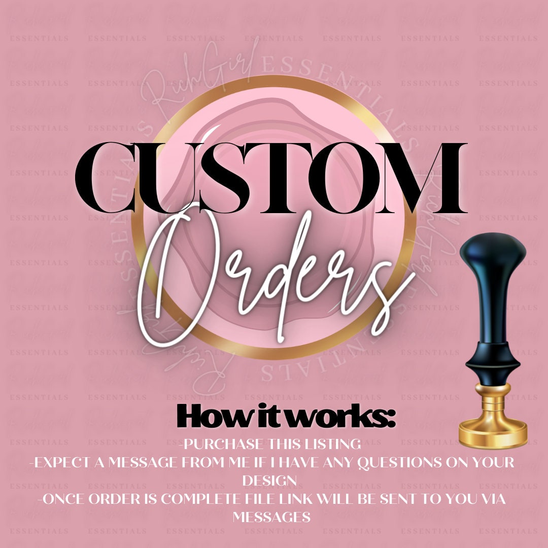 Custom Order | CANVA FLYER Template | Custom Design Canva Template ...