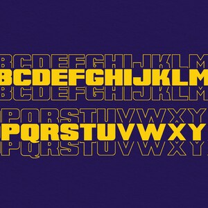 Stacked Letters Clipart, Layered Letters, Craft Font, Decorative Pastel ...