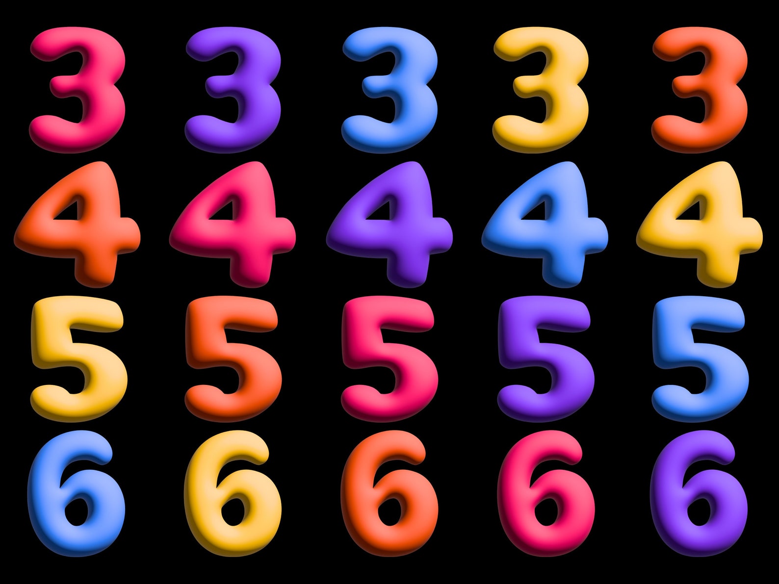 Inflatable Alphabet Font, Balloon Letters Clipart, Fun Inflatable ...