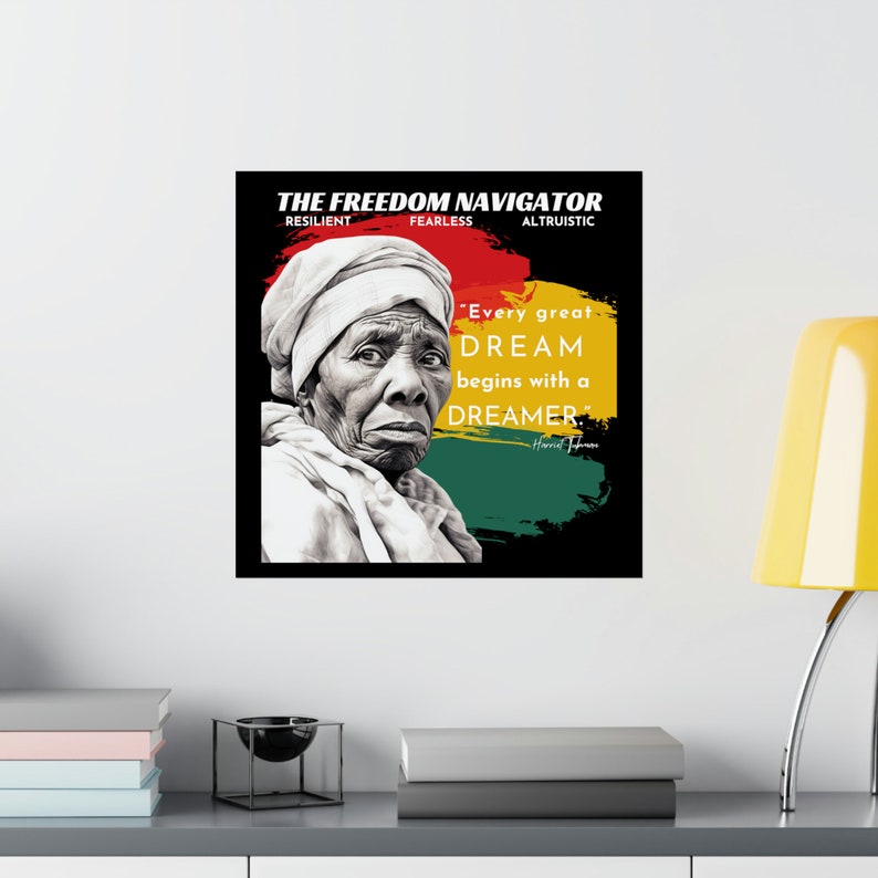 Harriet Tubman Black History Month Posters the Freedom Navigator ...