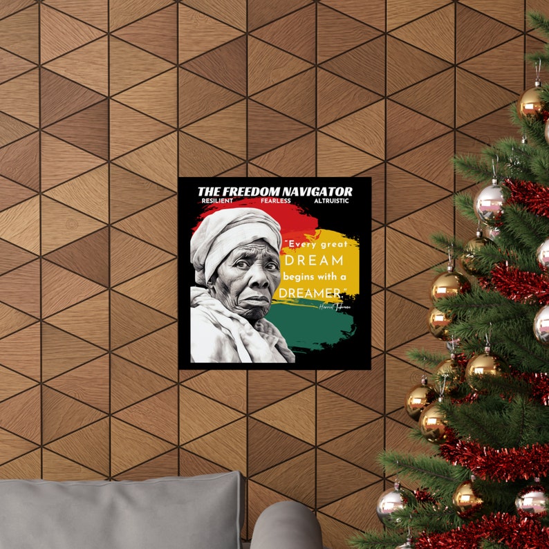 Harriet Tubman Black History Month Posters the Freedom Navigator ...