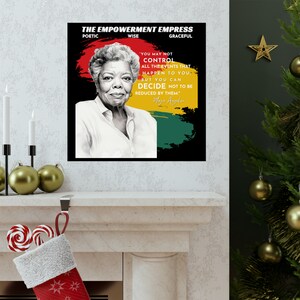 Maya Angelou Black History Month Posters | the the Empowerment Empress ...