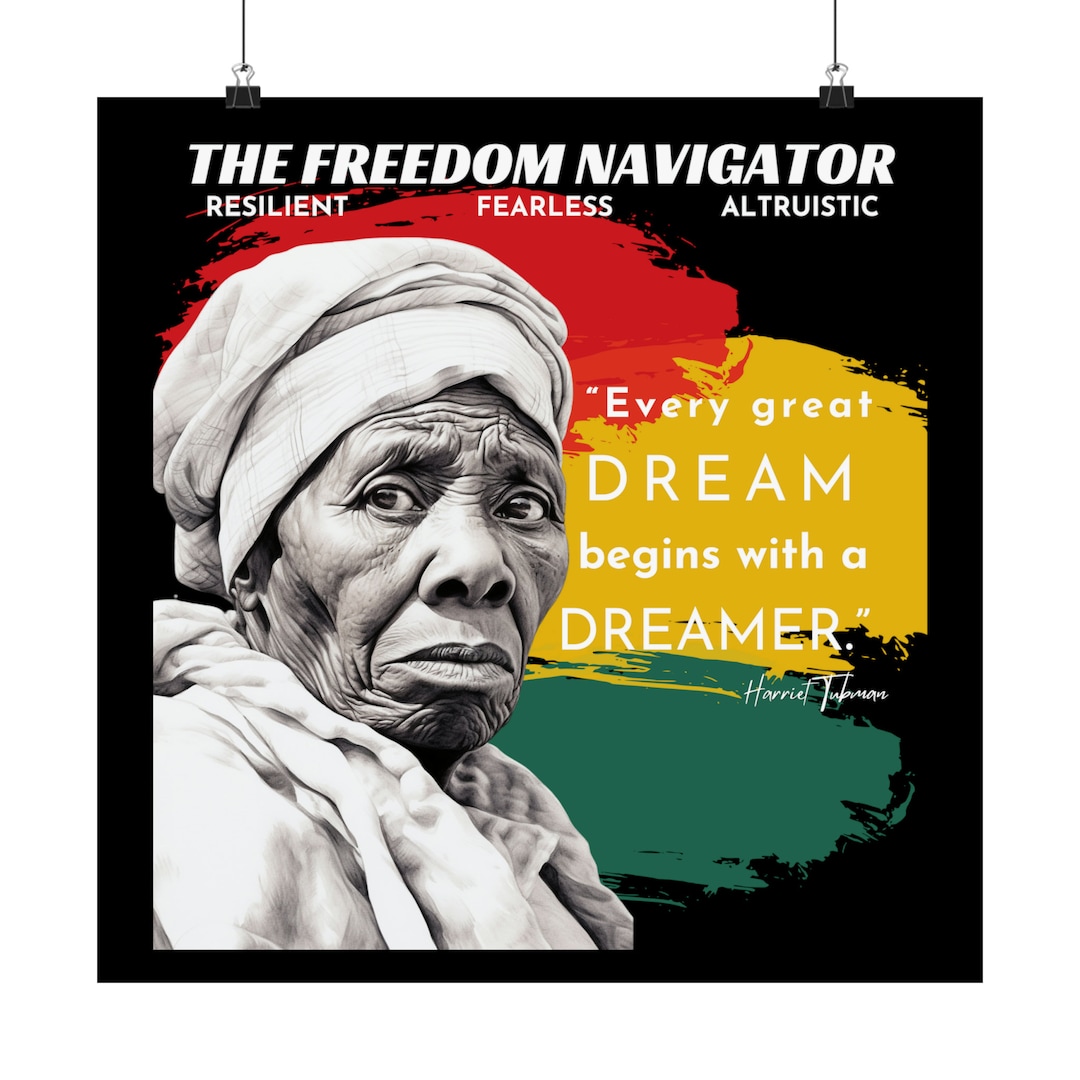 Harriet Tubman Black History Month Posters | the Freedom Navigator ...