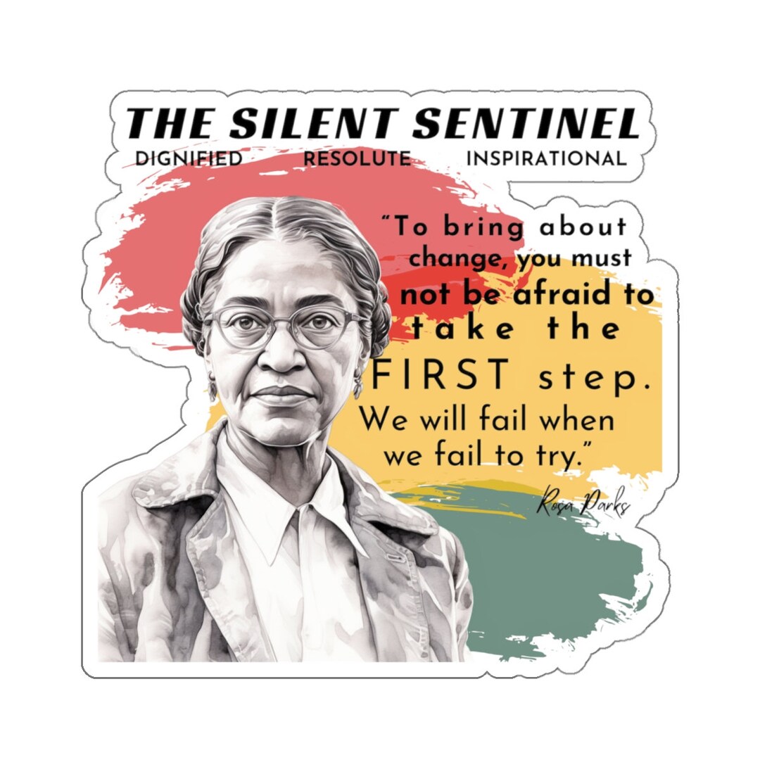 Rosa Parks Stickers | Black History Month Stickers | the Silent ...