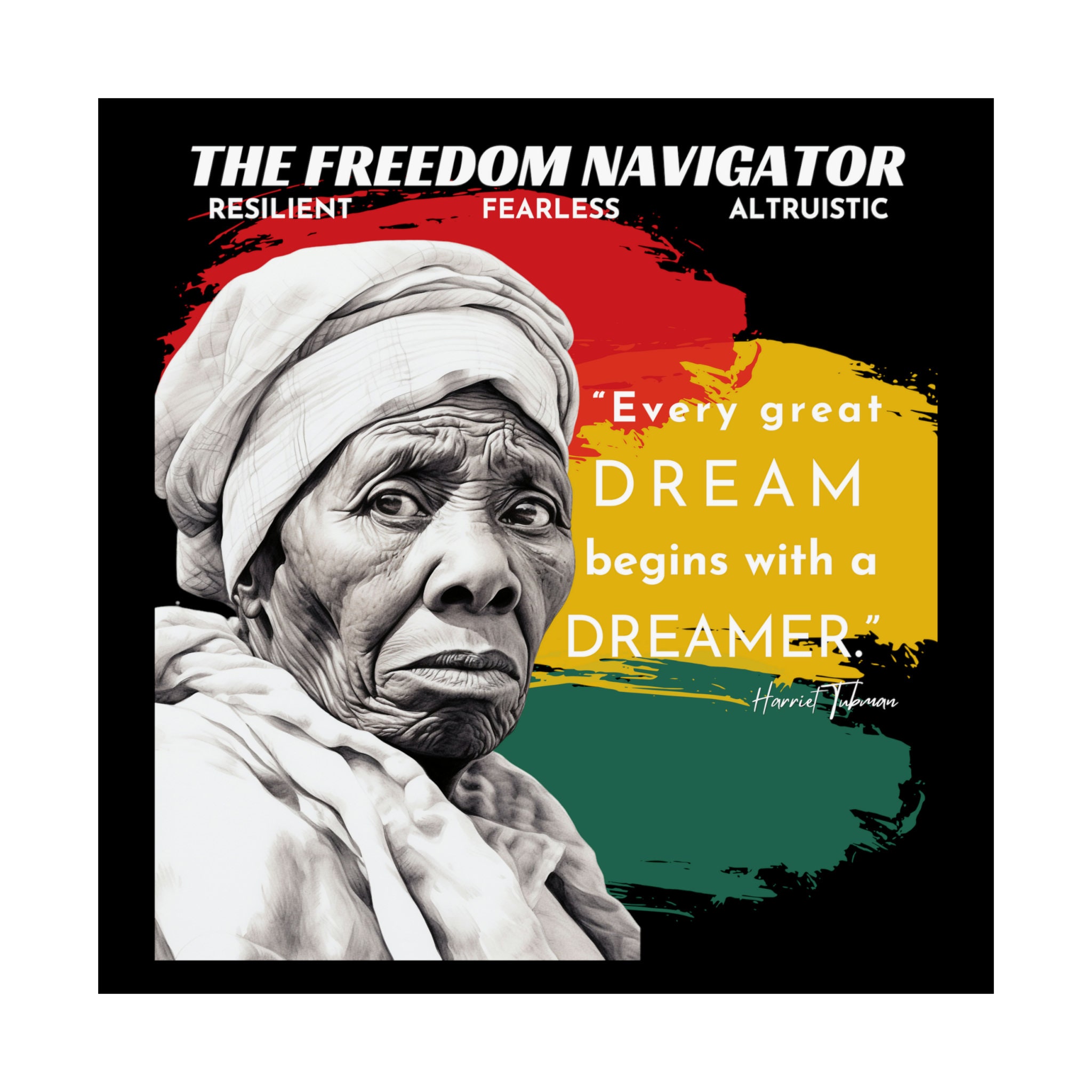 Harriet Tubman Black History Month Posters | the Freedom Navigator ...