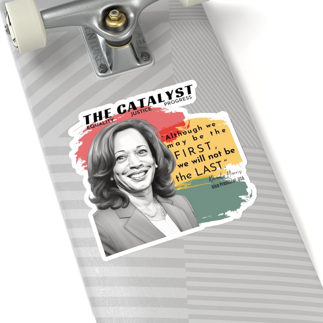 The Catalyst Heritage Stickers, Kamala Harris Inspired Decals, Black ...