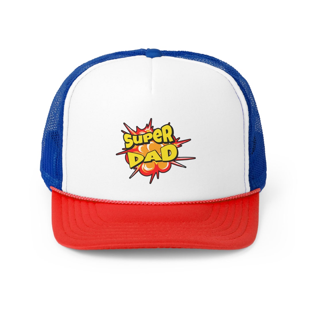 Super Dad!, Father's Day Trucker Cap - Etsy