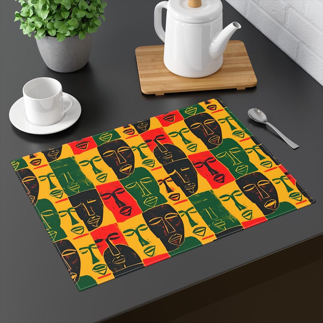 Black History Month Placemat | 1, 2 and 4pcs | Black History ...