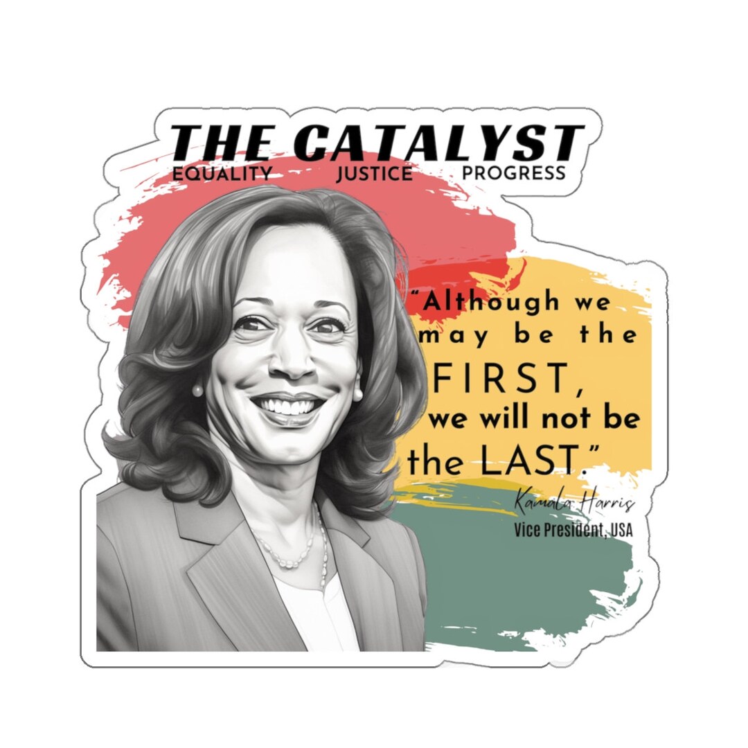 Kamala Harris, Black History Month Stickers | the Catalyst for Equality ...