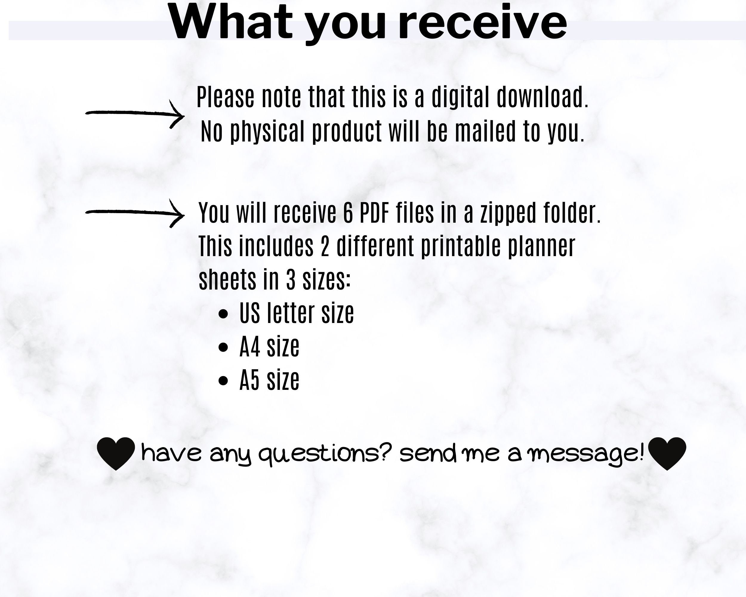 Goals Tracker and Review Planner, Goals Setting & Review, Printable PDF ...