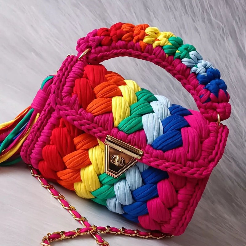 Rainbow Bag - Etsy